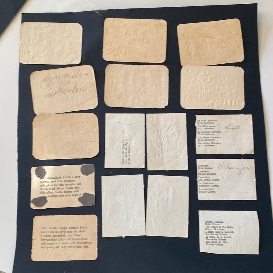 Gamla Bokmärken bla eo fyrkanter Sagor 50- tals | Köp på Tradera (708689102)