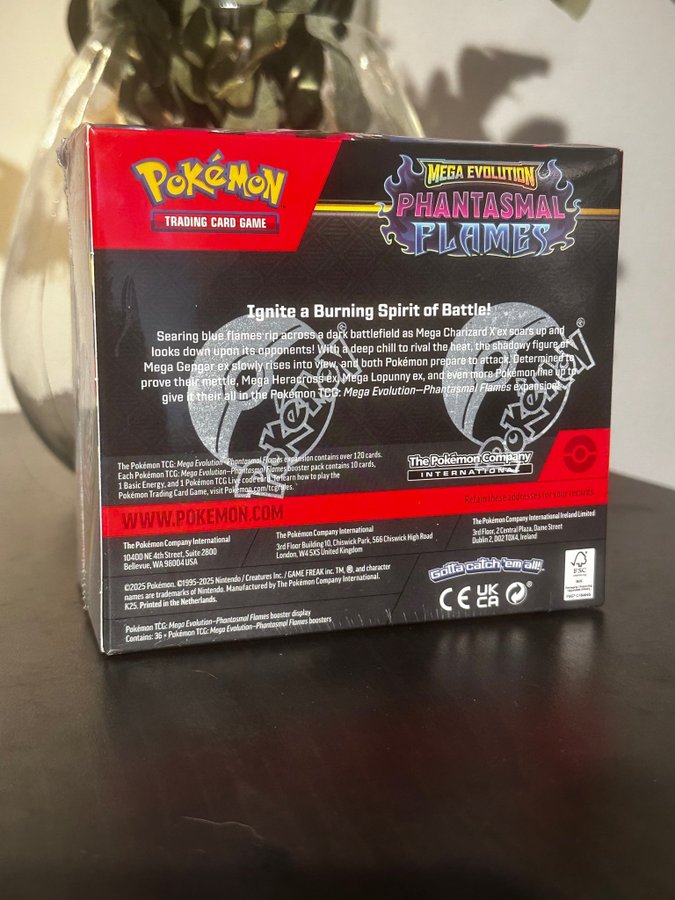 Pokémon Mega Evolution - Phantasmal Flames Boos.. | Köp på Tradera ...