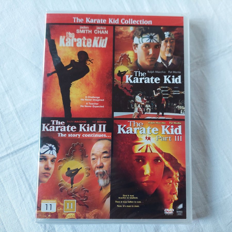 The Karate Kid Collection DVD (Inplastad) - Sve.. | Köp på Tradera ...