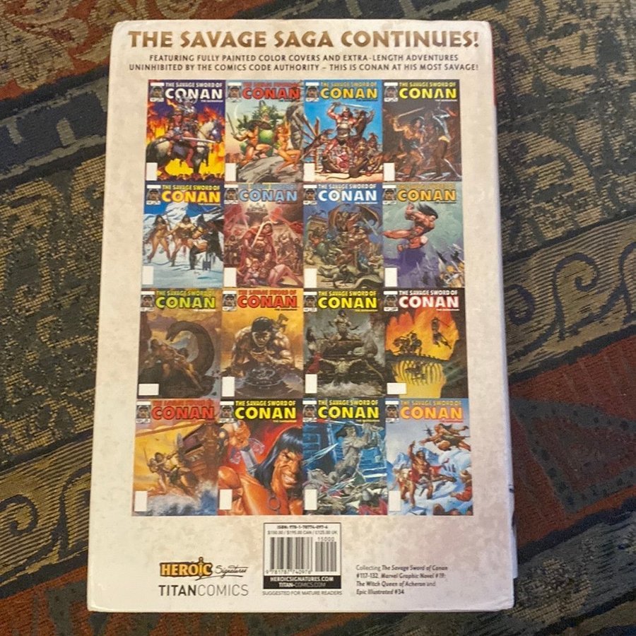 The Savage Sword of Conan The Barbarian Vol. 9 .. | Köp på Tradera ...