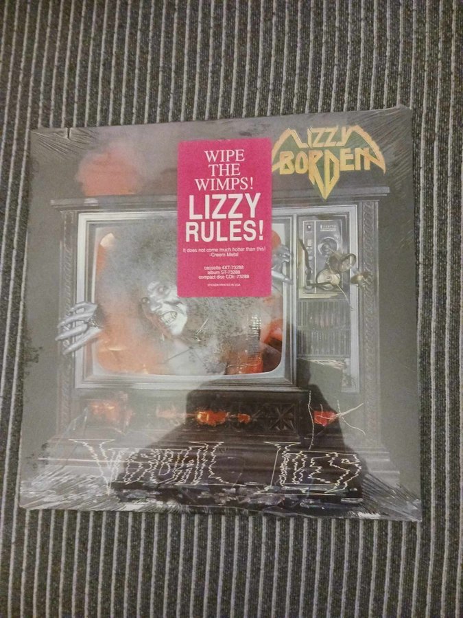 LP LIZZY BORDEN VISUAL LIES 1987 Canada ENIGMA .. | Köp på Tradera ...