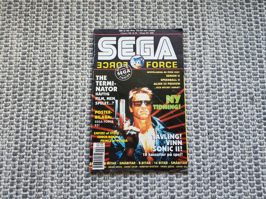 *KOMPLETT MED POSTER* Sega Force Nr 2/92 | Köp på Tradera (738328668)