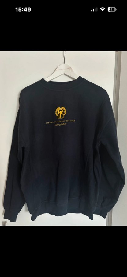 Vintage Blå Tröja | Köp på Tradera (707075615)