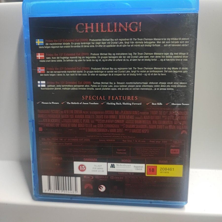 Friday the 13th Extended Cut (Blu-ray) | Köp på Tradera (708656024)