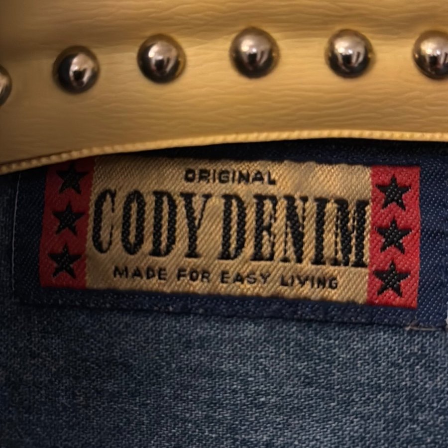 Vintage jeansskjorta Cody, medium, inköpt 1990 | Köp på Tradera (690421549)