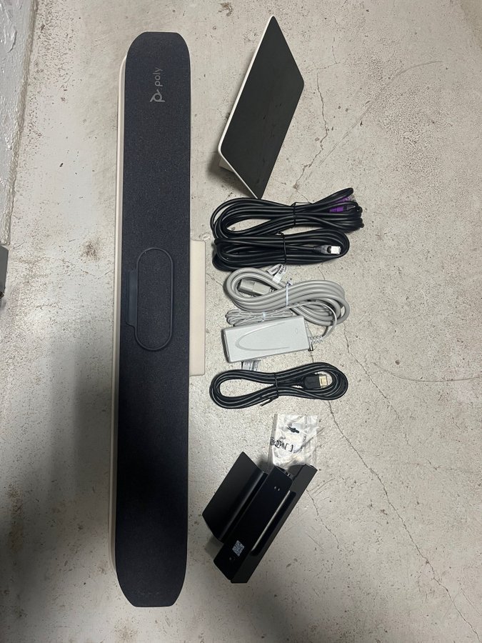 Poly Studio X50 videobar all-in-one med touch c.. | Köp på Tradera ...