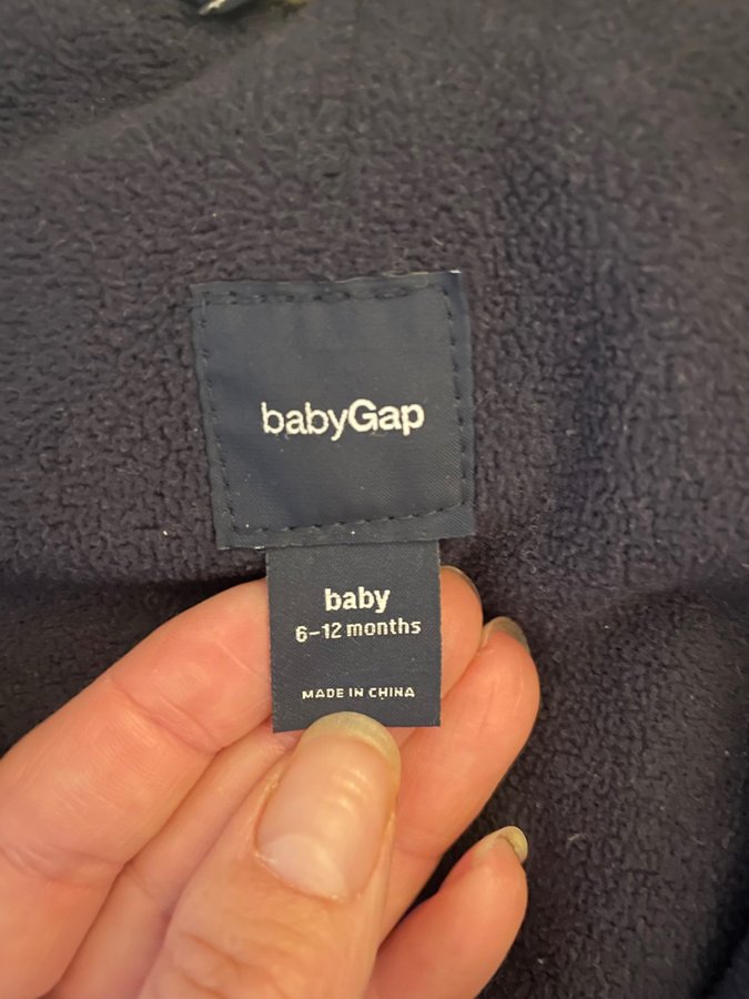 Marinblå/beige overall supervarm och go strl 74.. | Köp på Tradera ...