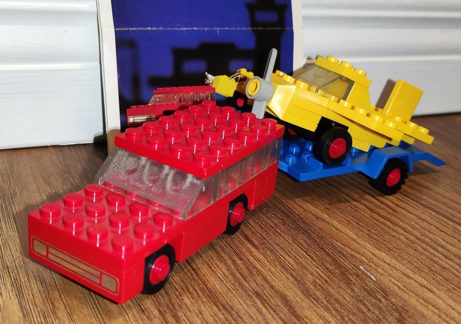LEGO 660 bil med flygplan på släp | Köp på Tradera (693960318)
