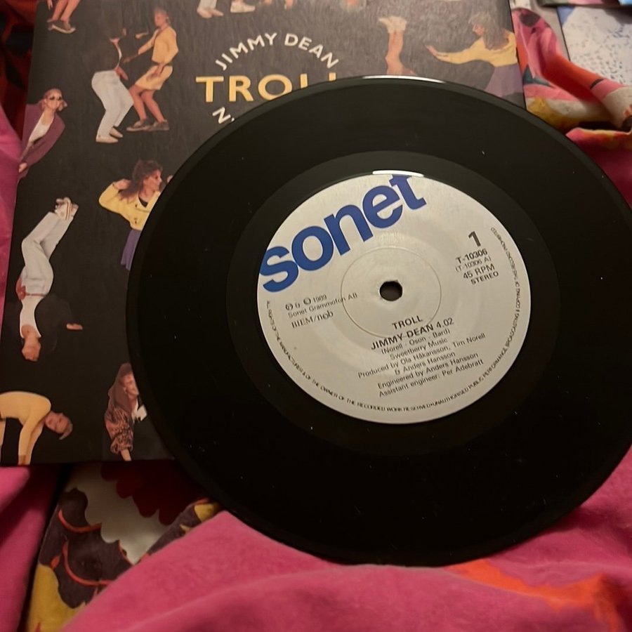 Jimmy Dean - Troll - 7" Vinyl Singel Nostalgi 80s | Köp på Tradera ...