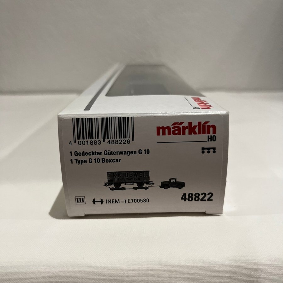 Märklin H0 | Vagn med bil | Art.nr: 48822 | Köp på Tradera (733146124)