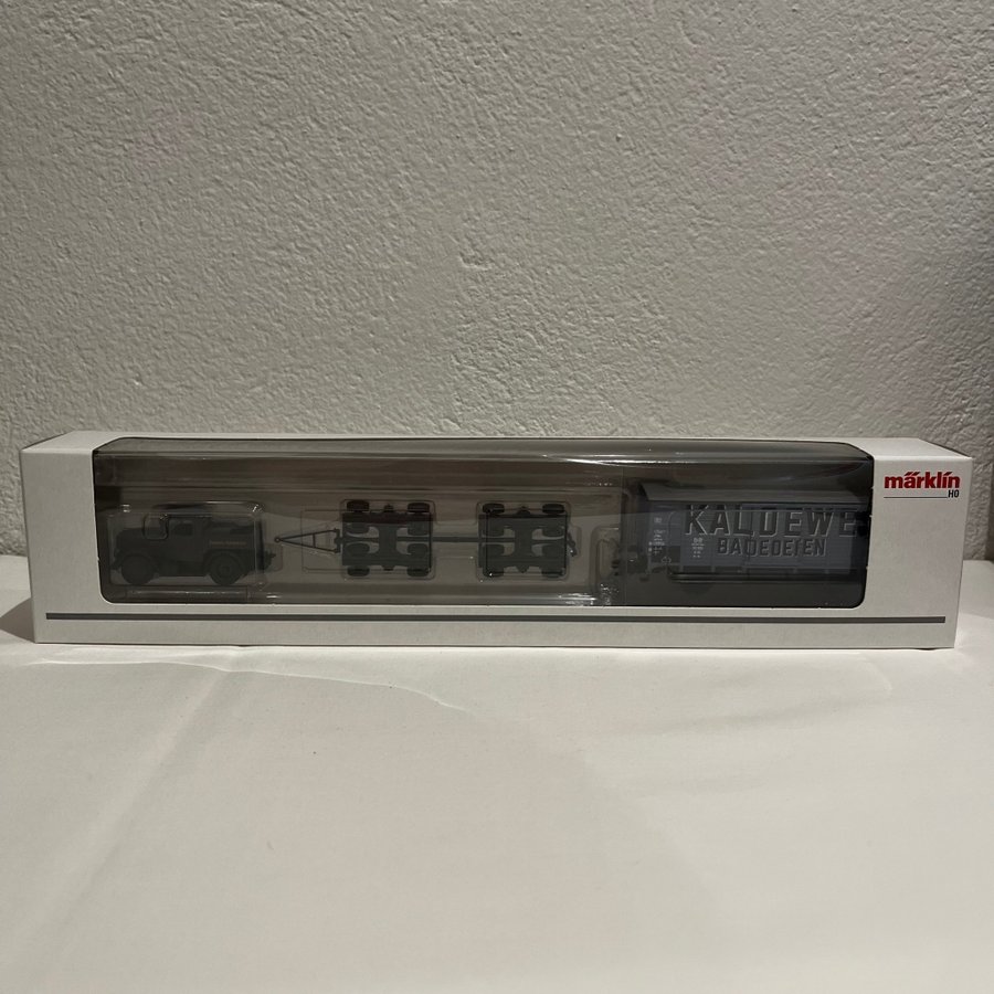 Märklin H0 | Vagn med bil | Art.nr: 48822 | Köp på Tradera (733146124)