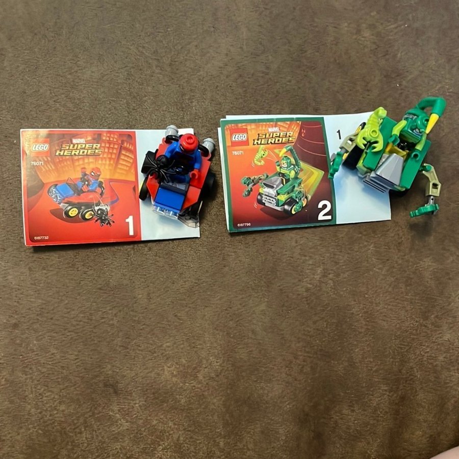 LEGO Marvel Super Heroes 76071 - Spider-Man & S.. | Köp på Tradera ...