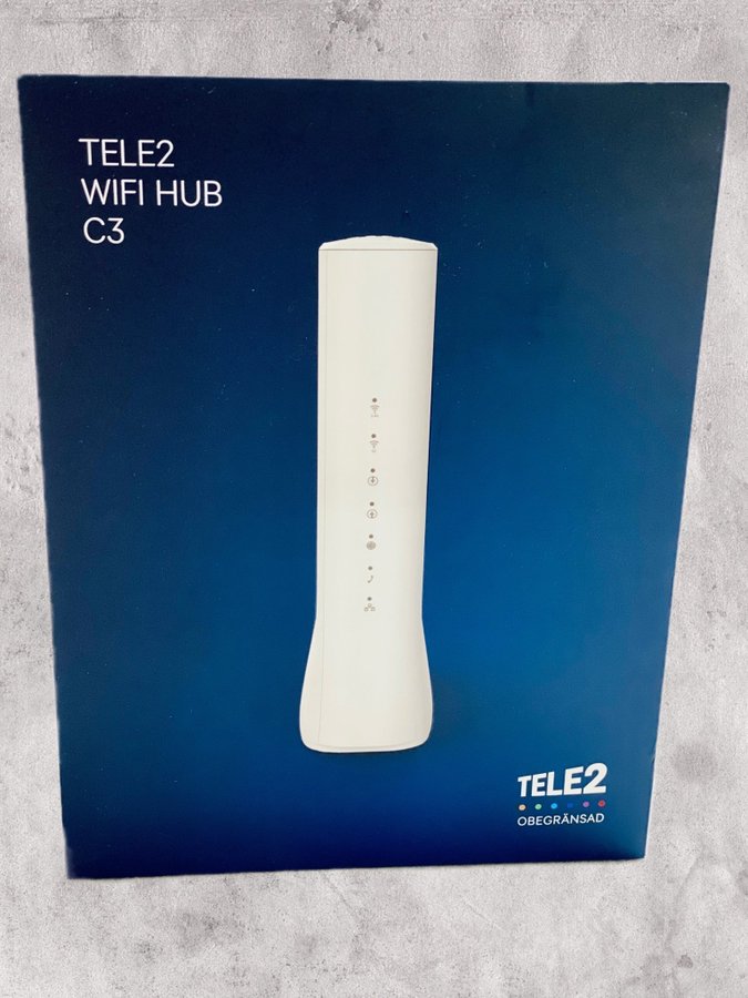 TELE2 WIFI HUB C2 Kraftfull router för fast bre.. | Köp på Tradera ...