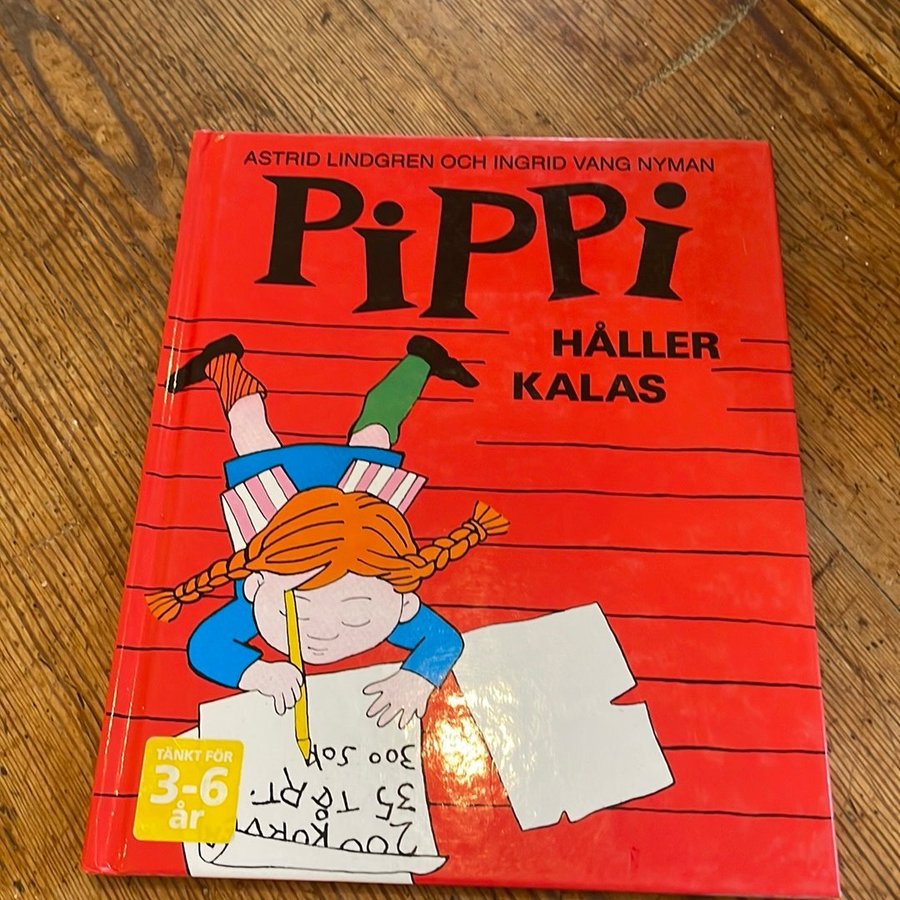 Pippi Håller Kalas av Astrid Lindgren och Ingri.. | Köp på Tradera ...