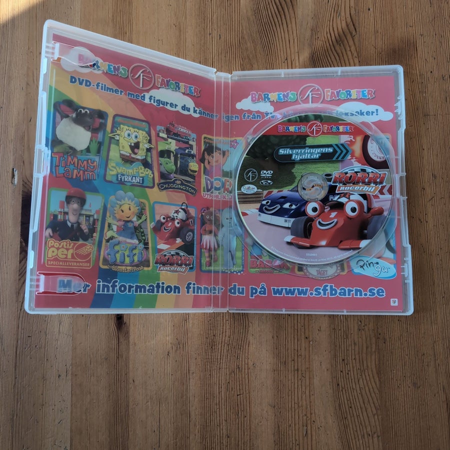 Rorri Racerbil - Silverringens Hjältar DVD | Köp på Tradera (712080043)