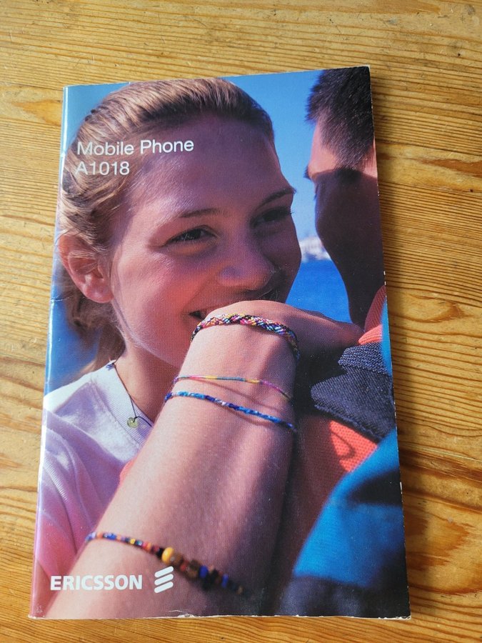 Instruktionsbok Ericsson A1018 från 1999 | Köp på Tradera (713337107)