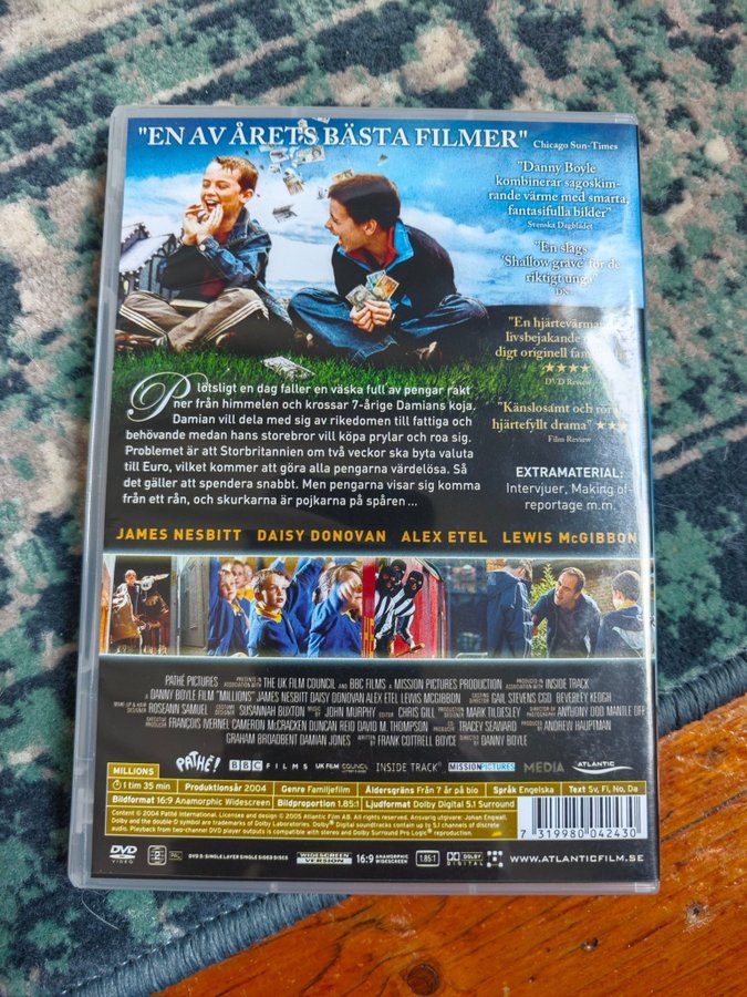 Millions (DVD) Danny Boyle, 2004 | Köp på Tradera (713122909)