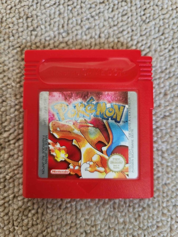 Pokemon Red Version - Game Boy | Köp från ApplicableIT på Tradera ...