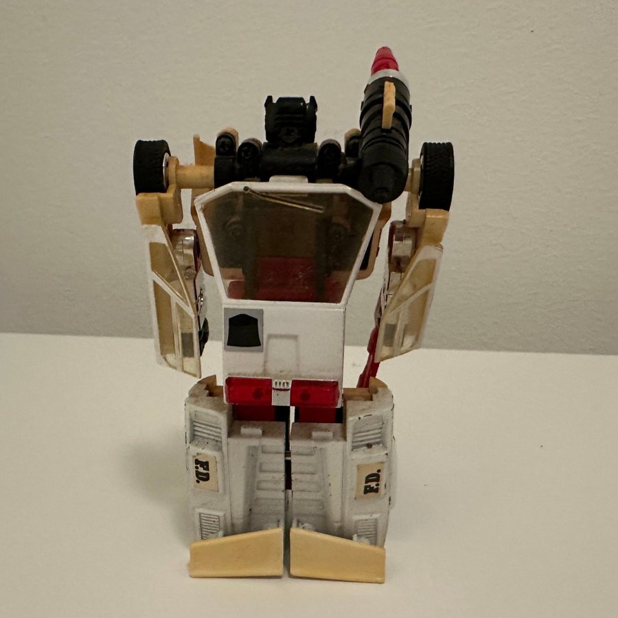 Transformers Vintage G1 Red Alert Actionfigur L.. | Köp på Tradera ...