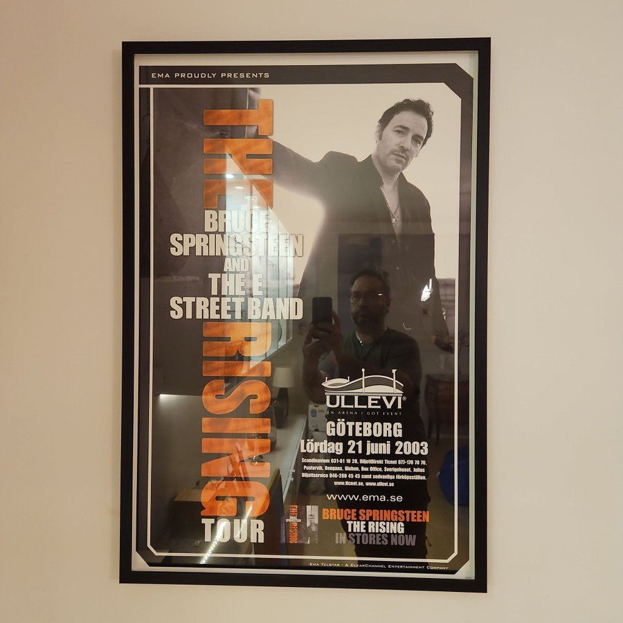 Poster Bruce Springsteen and The E Street band .. | Köp på Tradera ...