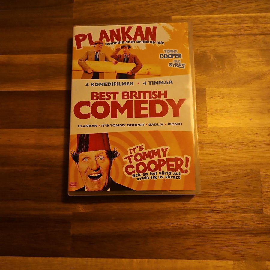 Best British Comedy - 4 Komedifilmer - Plankon,.. | Köp på Tradera (712238057)