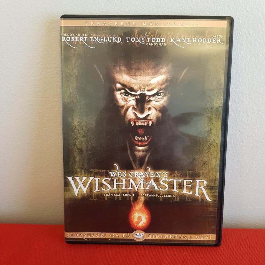 DVD - Wishmaster - Robert .. | Köp från MDEntertainment på Tradera ...