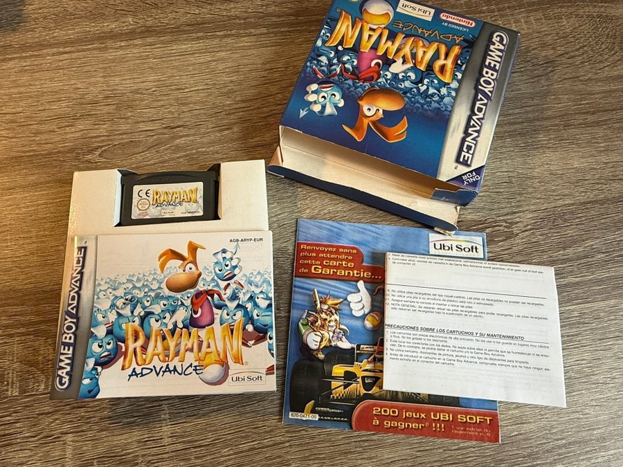 Se produkter som liknar Rayman Advance till Game Boy .. på Tradera ...
