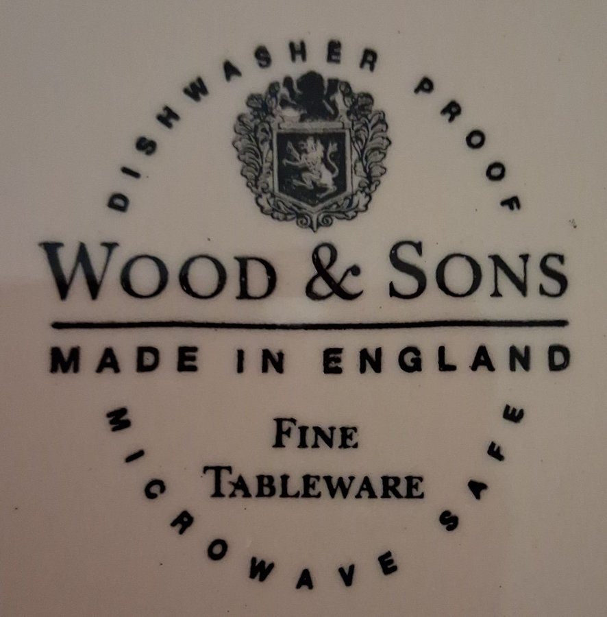 Wood & Sons Assiett | Köp på Tradera (735088093)