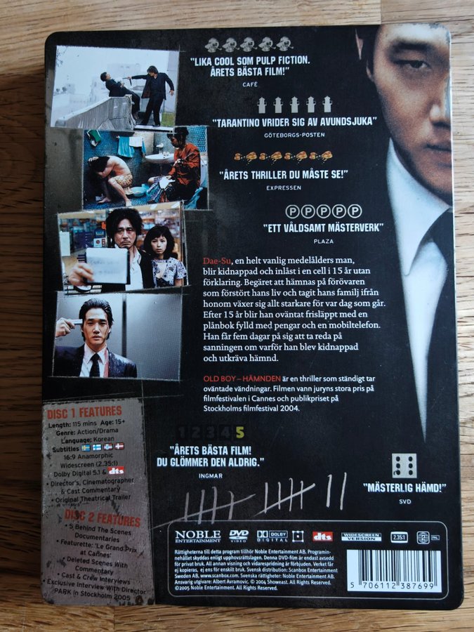 Oldboy - Hämnden - 2-Disc Limited (Steelbook) E.. | Köp på Tradera ...