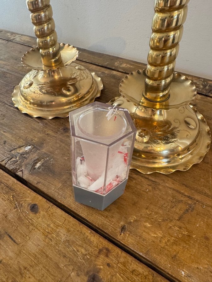 Fantastiska ljusstakar Barock stil mässing ljus.. | Köp på Tradera ...