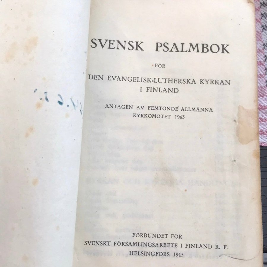 Se produkter som liknar Bibel, Den Heliga Skrift, Psa.. på Tradera ...