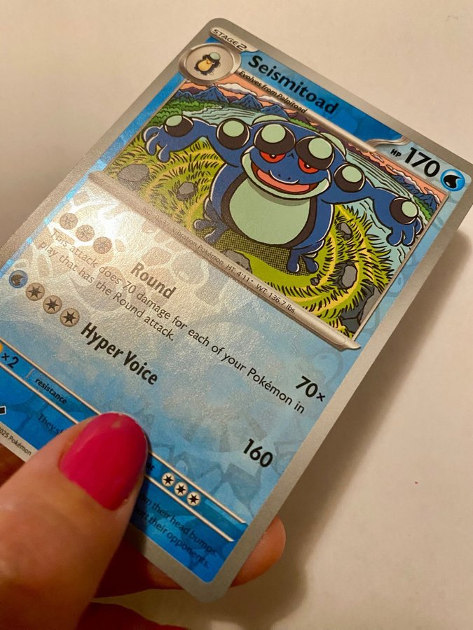 Seismitoad - Pokemon Card 021/086 | Köp på Tradera (708180654)