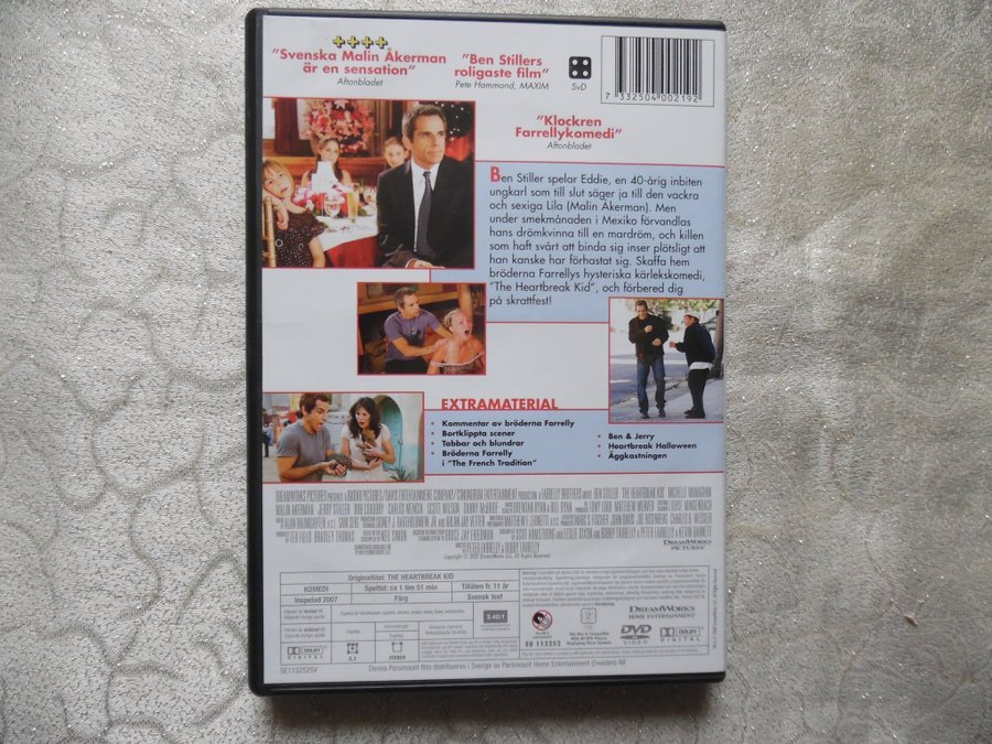 THE HEARTBREAK KID. BEN STILLER, MALIN ÅKERMAN... | Köp på Tradera ...