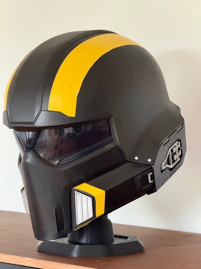Helldivers 2 B-01 Tactical Hjälm - Cosplay | Köp på Tradera (710969768)