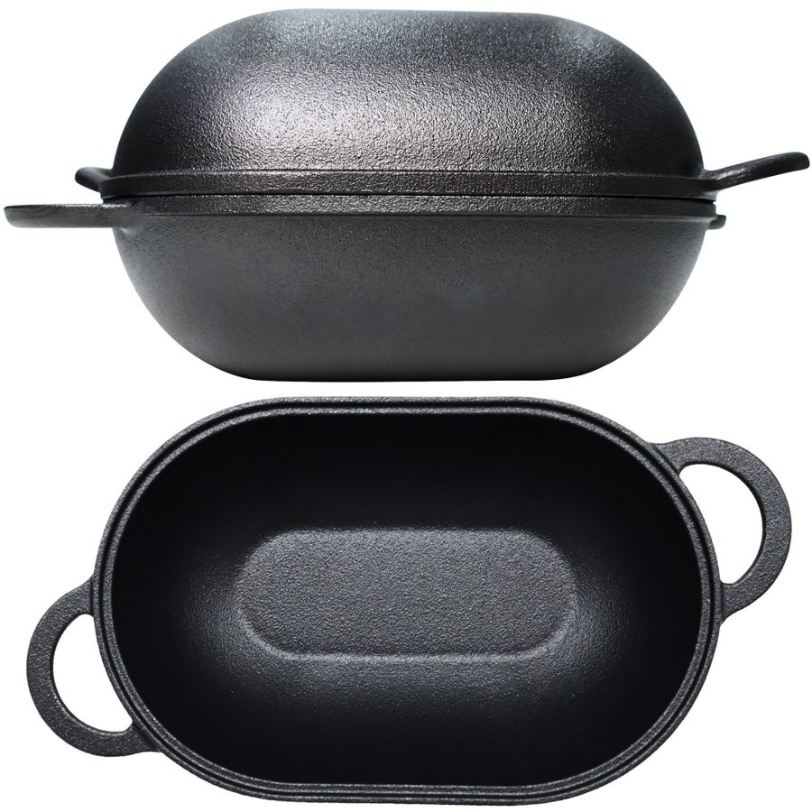 Brödform i Gjutjärn med .. | Köp från Crucible_Cookware på Tradera ...