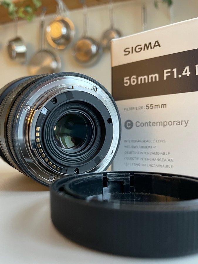 Sigma 56mm F1.4 DC DN Contemporary Sony E | Köp på Tradera (710080970)