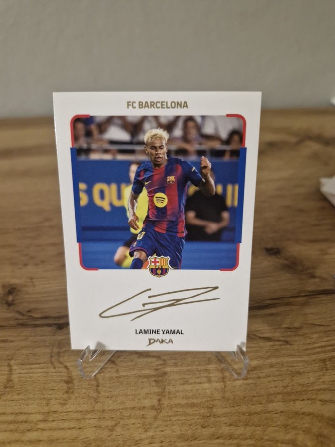 DAKA 2026 Barcelona - Lamine Yamal Signature / .. | Köp på Tradera ...