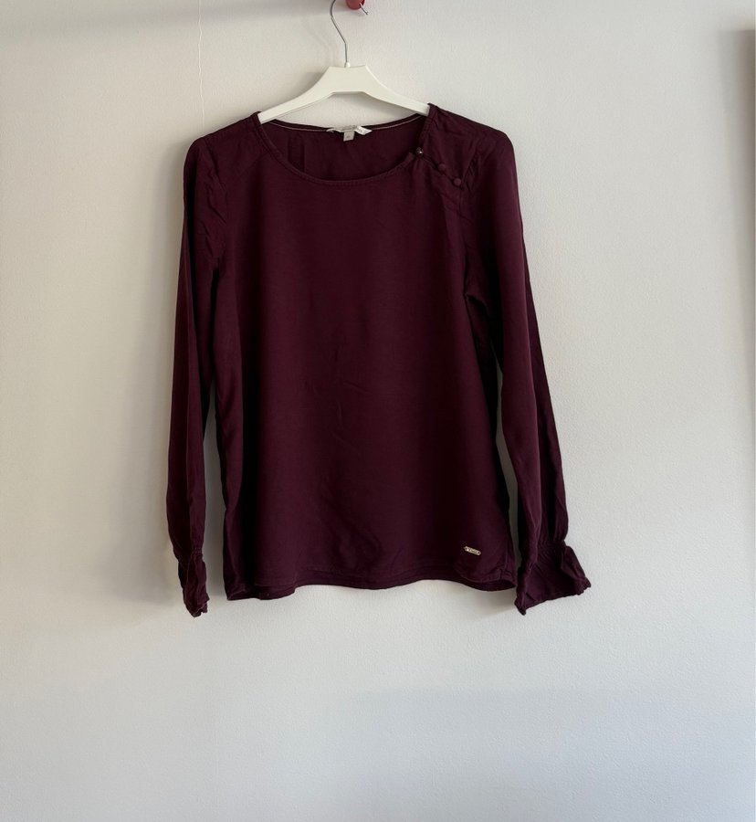 Tom Tailor Denim vinröda blus, storlek XS | Köp på Tradera (708901327)