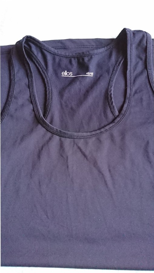 Svart träningstop... ELLOS... 46/48 | Köp på Tradera (701961550)