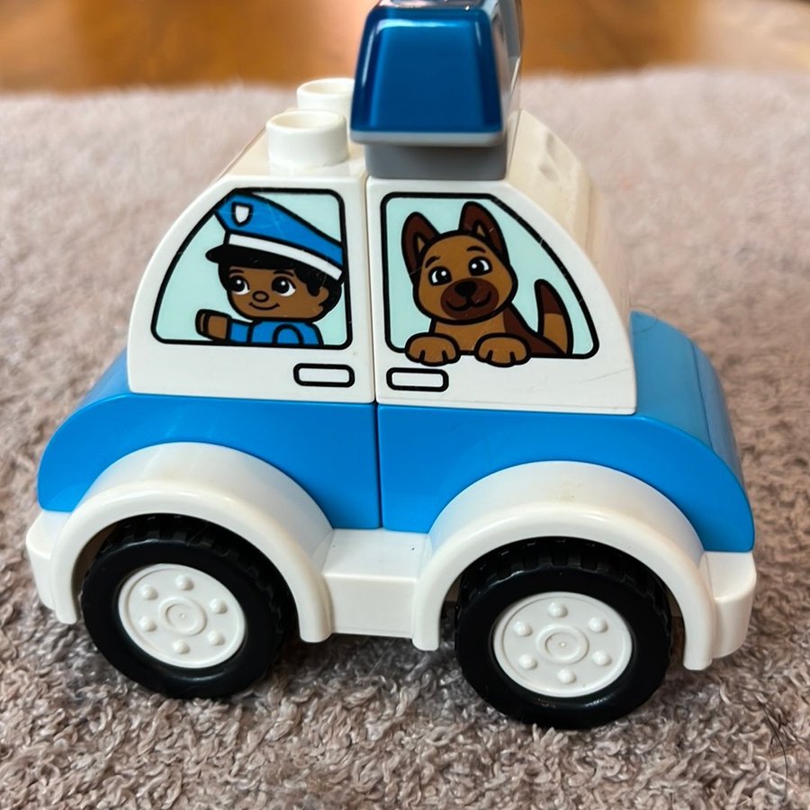 Lego Duplo Polisbil och Helikopter | Köp på Tradera (714899924)