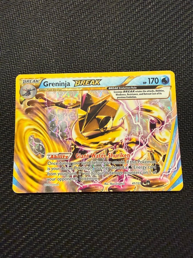 Pokemonkort - Greninja BREAK | Köp på Tradera (712390616)