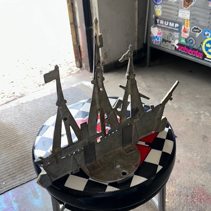 Skeppsmodell aluminium? | Köp på Tradera (700885538)