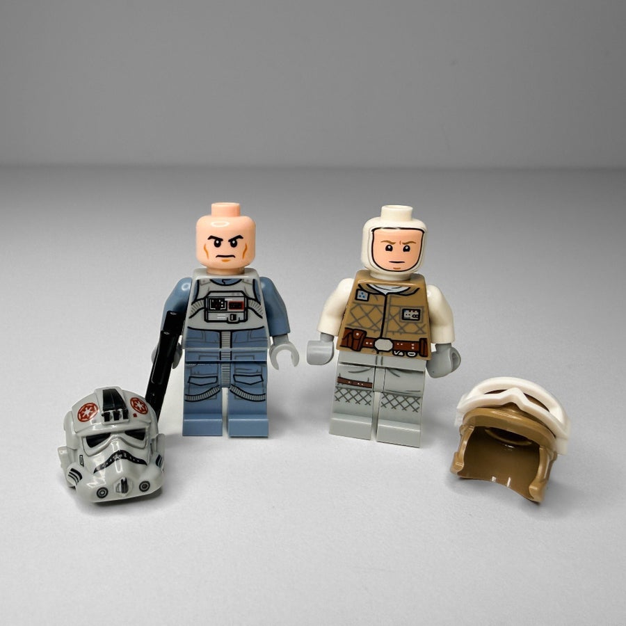 LEGO Star Wars minifigurer Luke Skywalker Hoth .. | Köp på Tradera ...