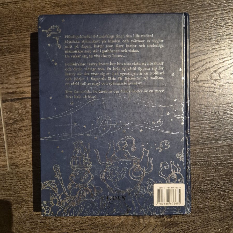 Harry Potter och De Vises Sten, J.K. Rowling, 1.. | Köp på Tradera ...