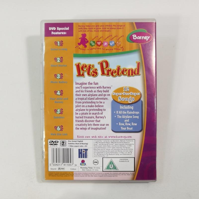 Barney: Let's Pretend - DVD UK 2005 | Köp på Tradera (601639262)
