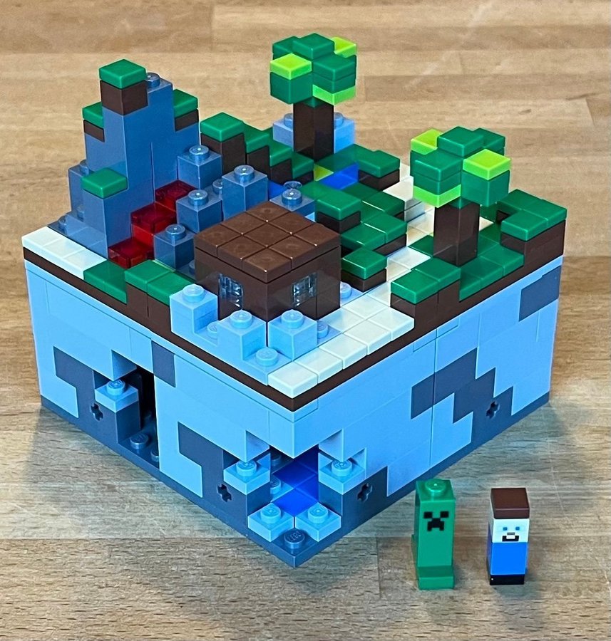 LEGO Minecraft Micro World (LEGO Ideas) - 21102.. | Köp på Tradera ...