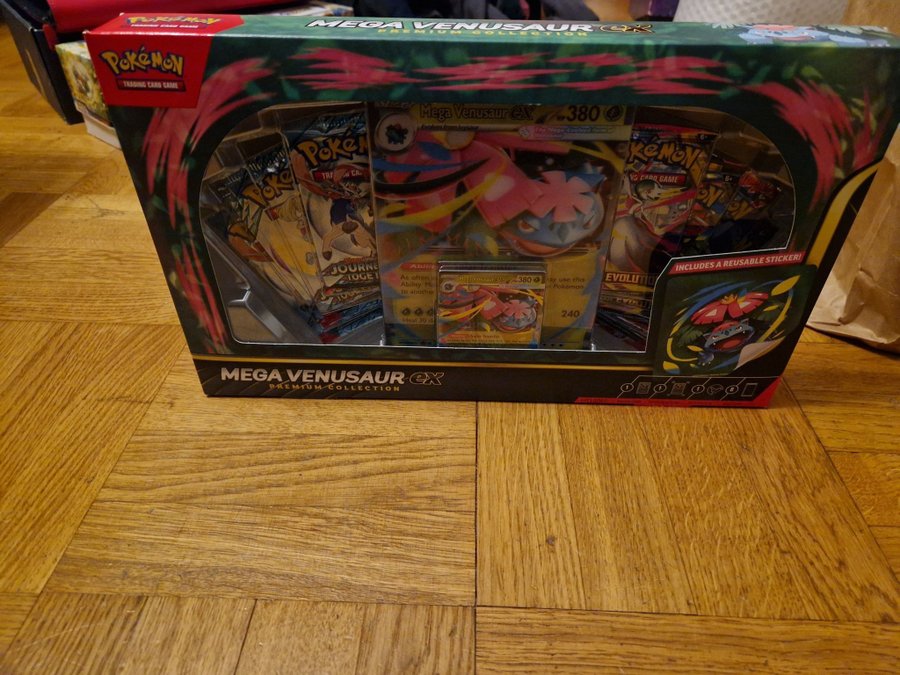 Pokémon TCG: Mega Venusaur EX Premium Collection | Köp på Tradera ...