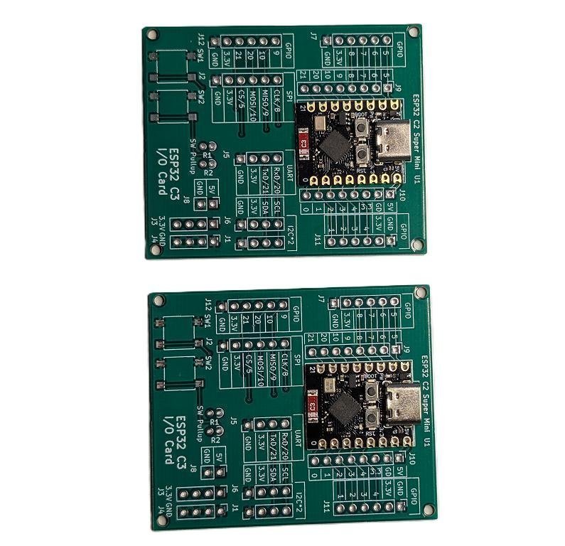 ESP32-C3 Super Mini 2 st med expansionskort | Köp på Tradera (711594783)