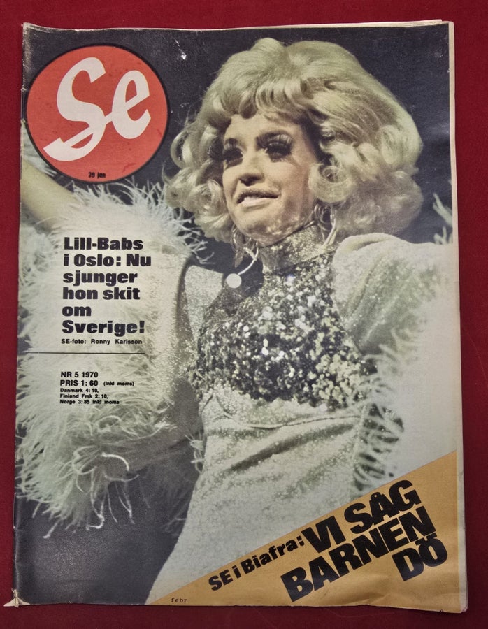 Tidningen Se 1970 - 5 Lill-Babs | Köp på Tradera (736280734)