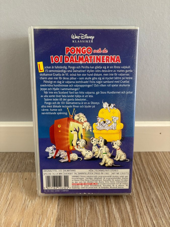 Pongo och de 101 Dalmatinerna - Walt Disney Kla.. | Köp på Tradera (700779889)